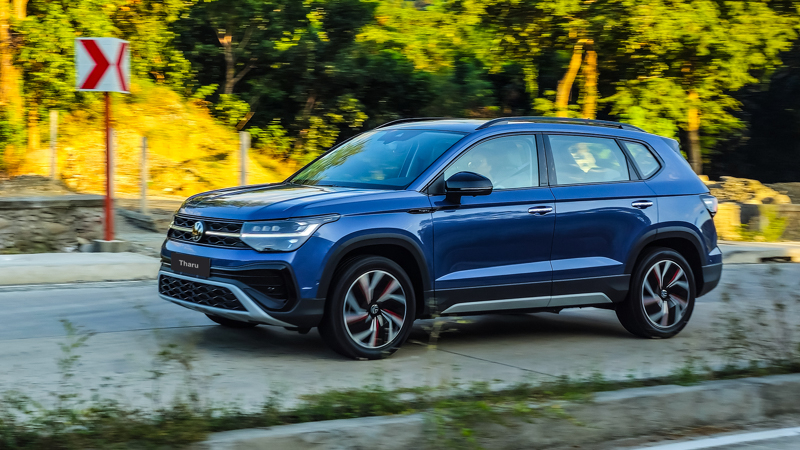Get to see and experience the sleek Volkswagen Tharu crossover at these participating Ayala ...
